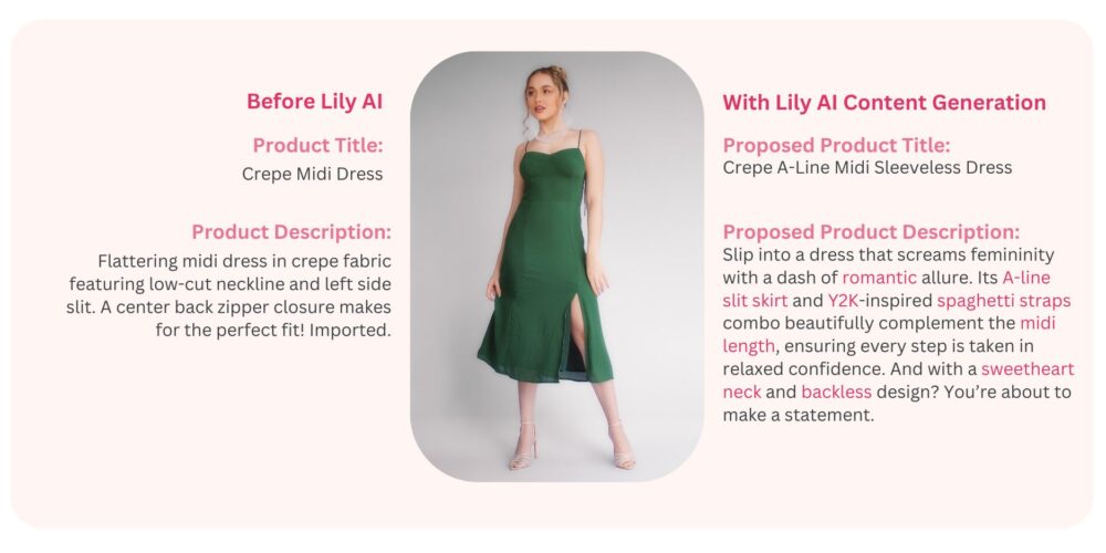 AI-Generated Product Descriptions With Customer-Centric Language AI-Generated Product Descriptions With Customer-Centric Language